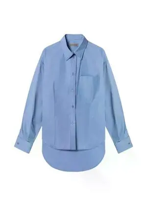 Balenciaga Classic Shirt In Light - Blue