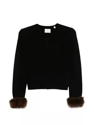 DÔEN Clara Cashmere Cardigan - Black