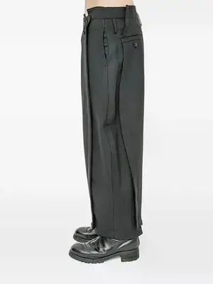 SONGZIO Petal Tapered Pleated Trousers