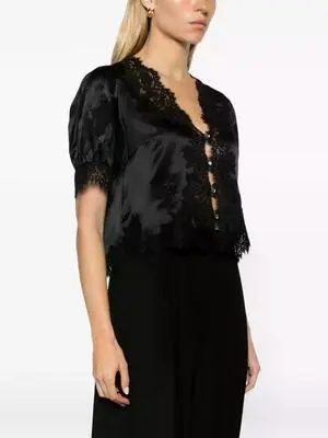 DÔEN Idella Silk Satin Top