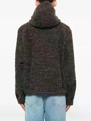 WOOYOUNGMI Hairy Hooded Jacket