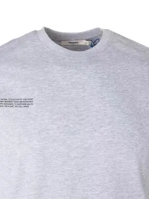 PANGAIA Text-print Cotton T-shirt