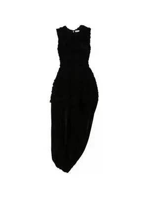 Simkhai Aloura Floral-appliqué Midi Dress