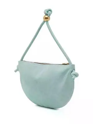 Bottega Veneta 2012-2022 Small Suede Turn Pouch Hobo Bag