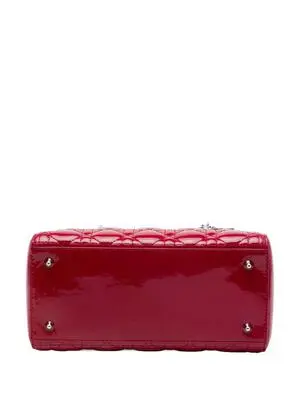 Dior 2012 Medium Patent Cannage Lady Satchel
