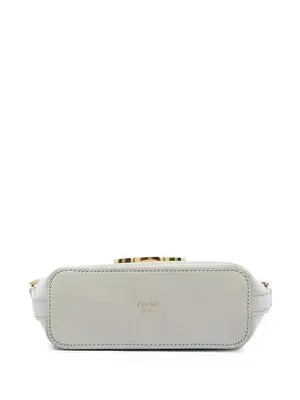 Celine 2023 Mini Calfskin Triomphe Bucket Bag Satchel