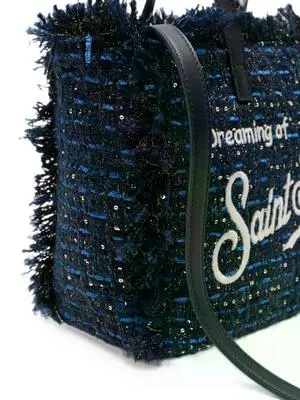 MC2 SAINT BARTH Colette Tweed Tote Bag