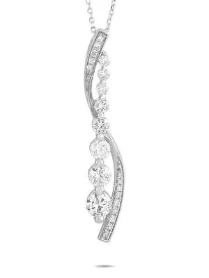 LB EXCLUSIVE 14k Gold Diamond Necklace