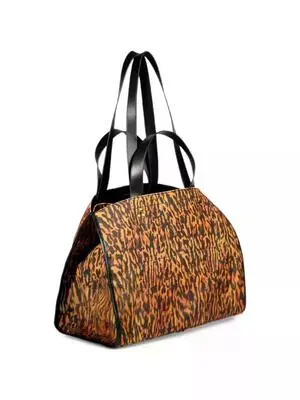 Jérôme Dreyfuss Léon Animal-print Tote Bag