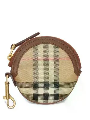 Burberry Check Coin Wallet