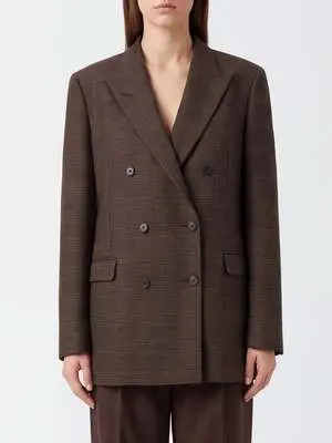 Tagliatore Relaxed Fit Double-breasted Tartan Blazer In Virgin Wool