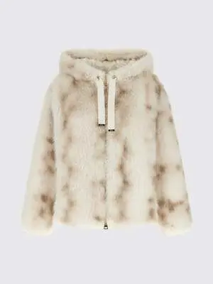 Herno Hooded Faux-fur Zip-up Jacket