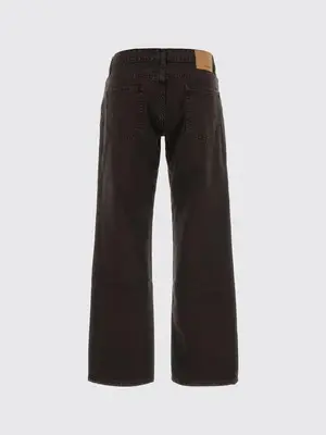 Magda Butrym Cropped Straight-leg Jeans In Mid-rise Cotton Denim