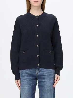 Brunello Cucinelli Crewneck Cashmere Cardigan With Patch Pockets