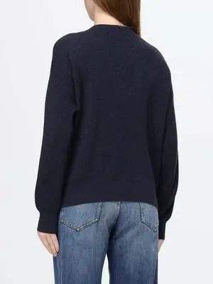 Brunello Cucinelli Crewneck Cashmere Cardigan With Patch Pockets