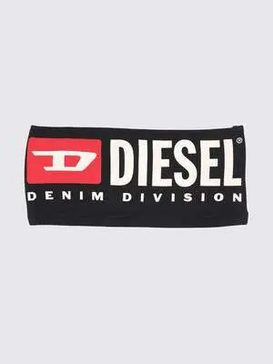 DIESEL® Logo Print Stretch-cotton Bandeau Bra