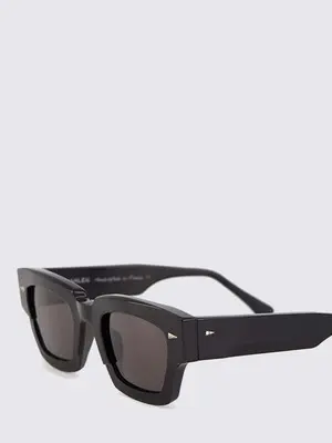 AHLEM Villette Rectangular Acetate Sunglasses With Gold-plated Details