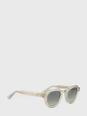 AHLEM Grenelle Rounded Acetate Sunglasses With Gradient Lenses - Grey