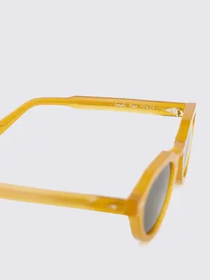 AHLEM Grenelle Rounded Acetate Sunglasses With Gradient Lenses - Peach