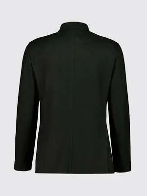 Boglioli Single-breasted Wool Blazer With Classic Collar And Patch Pockets