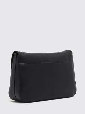 Pinko Smooth Leather Crossbody Bag With Love Birds Metal Logo