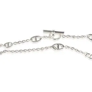 Hermès Sterling Silver Farandole Necklace