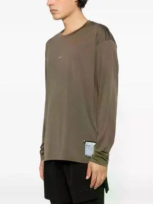 Satisfy Logo-print Long-sleeve T-shirt
