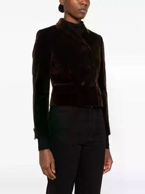 Tagliatore Double-breasted Velvet Jacket