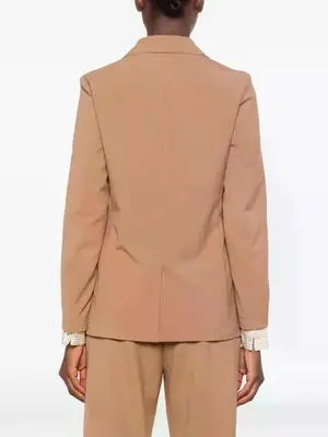 MY MYTHS Patch-pocket Double-breasted Blazer