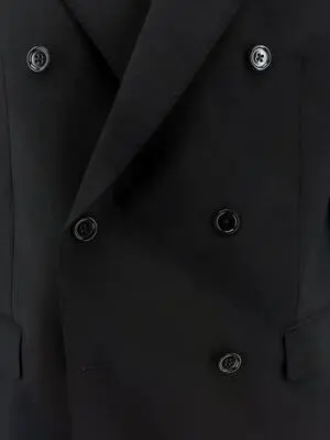 Dolce & Gabbana Peaked-lapel Double-breasted Suit - Black