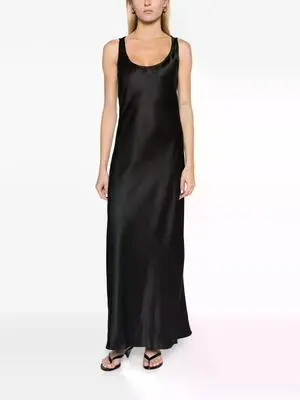 RÓHE Satin Scoop-neck Dress