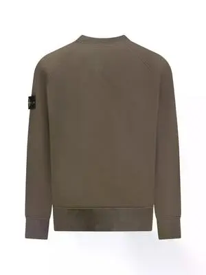 Stone Island 610008 Organic Cotton Fleece Sweatshirt