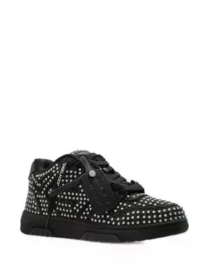 Off-White Out Of Office Stud-embellished Sneakers - Black