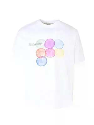 PANGAIA Graphic-print T-shirt - White