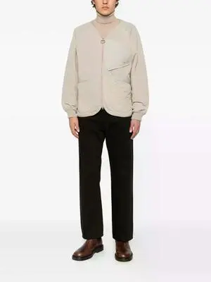 Barbour X Norbit Quilted Zip-up Jacket - Neutrals