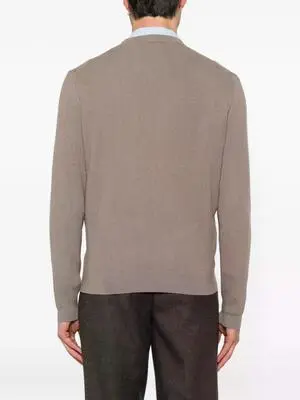 DIKTAT Chevron-knit Sweater