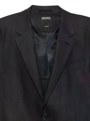 Zegna Oasi Lino Single-breasted Jacket