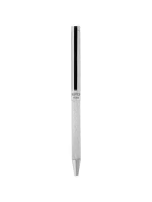 S.t. Dupont Engraved-logo Ballpoint Pen - Silver