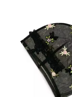 Simone Rocha Embroidered Bonnet