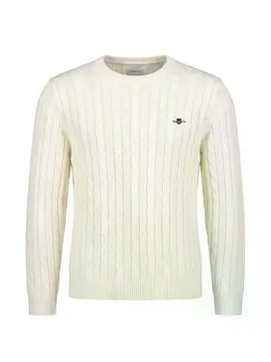 Gant Cable-knit Sweater - Neutrals