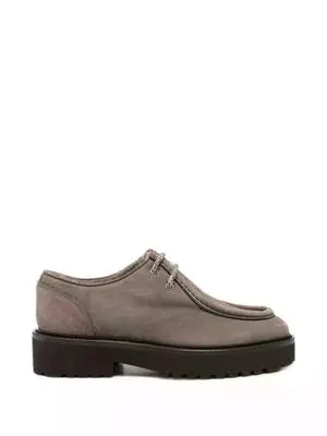 DOUCAL'S Philadelphia Rs Lace-up Loafers - Grey
