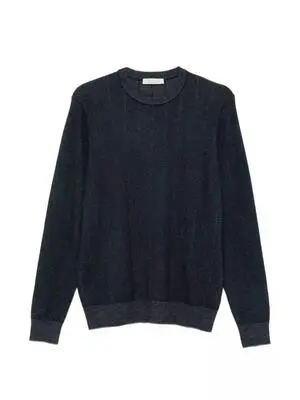 DIKTAT Crew-neck Sweater - Blue