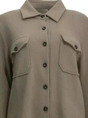 Fedeli Corviglia Button-up Pocket-detail Overshirt