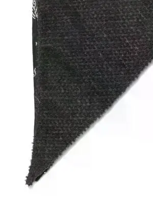Satisfy Fuzzfleece Ad Triangle Bandana - Grey
