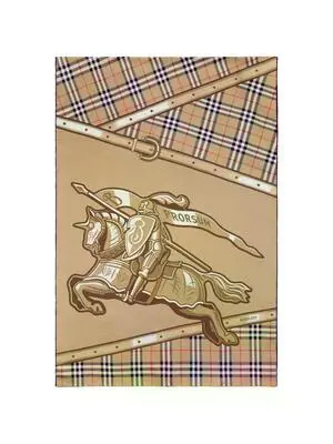 Burberry Knight Graphic Silk Scarf - Neutrals