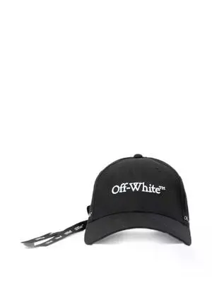 Off-White Bookish Tie-back Cap
