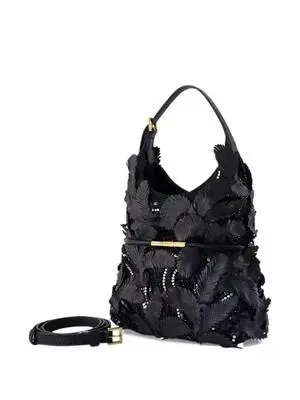 Balmain Sphynx Leaf-appliqué Shoulder Bag