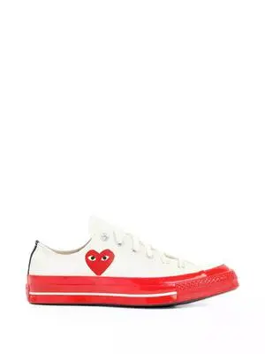 Play Comme Des Garcon X Converse Heart-print Sneakers