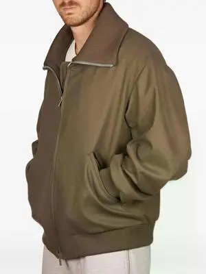HEVO High-neck Zip-up Bomber Jacket