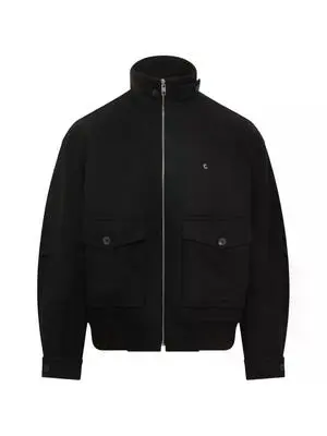 WOOYOUNGMI Zipped Bomber Jacket - Black